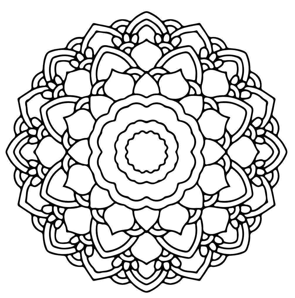 FREE Printables: Try a mindfulness mandala coloring page | Snapfish US