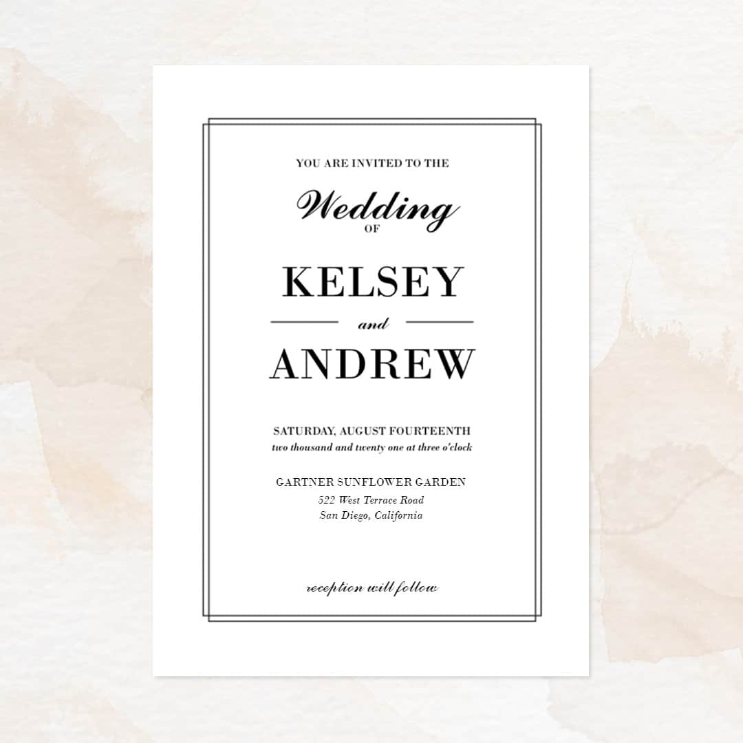 DIY Wedding Invitation Design Tips | Snapfish US