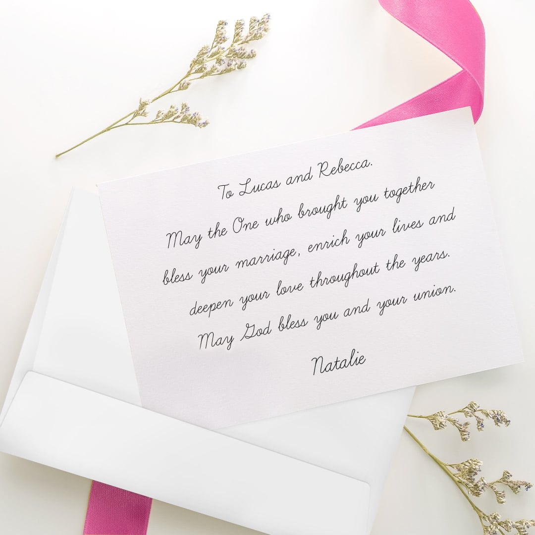 How to write the perfect wedding card message | Snapfish US